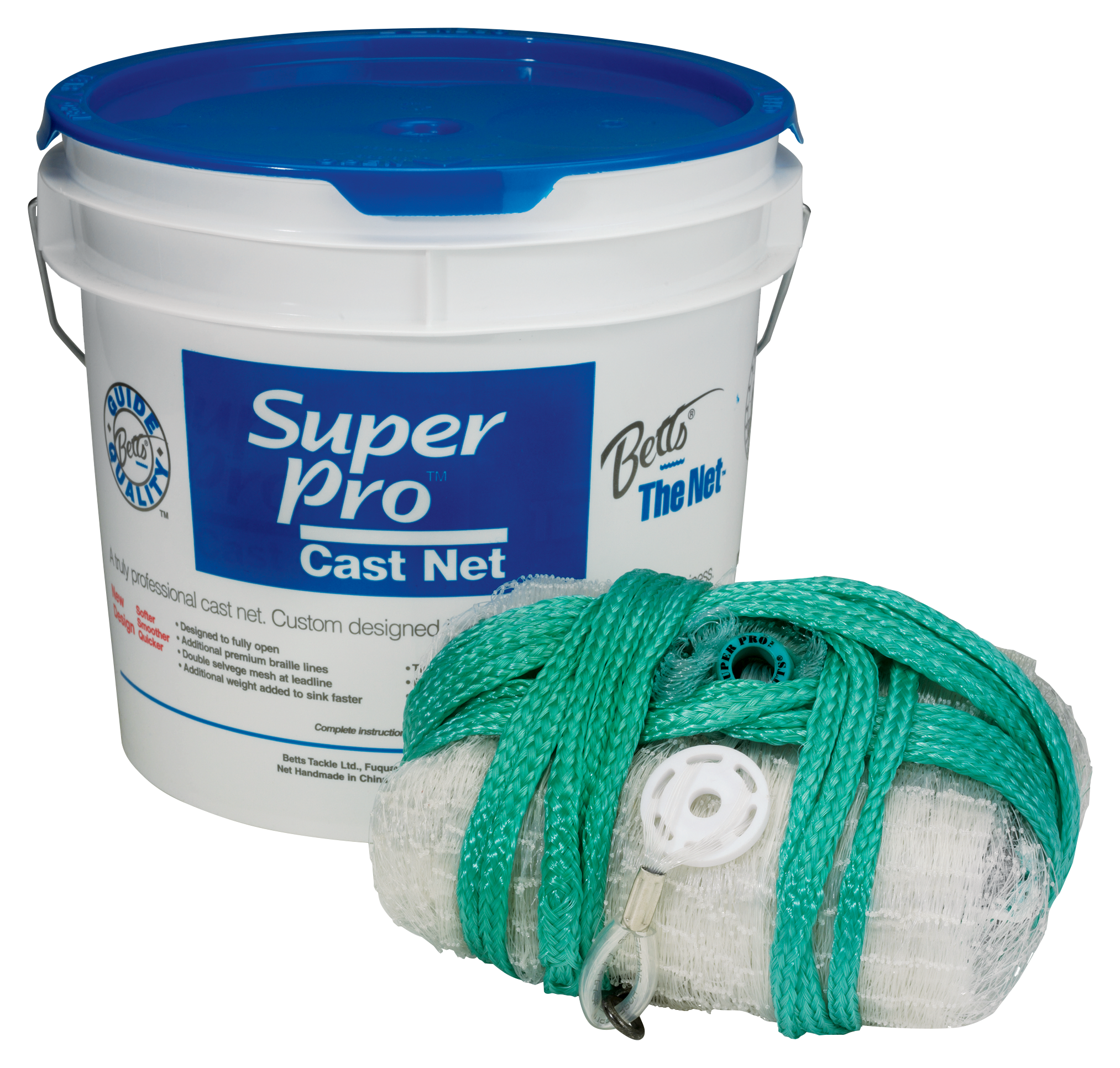 Betts Super Pro Cast Net - 8' - 5/8" Mesh | Bass Pro Shops